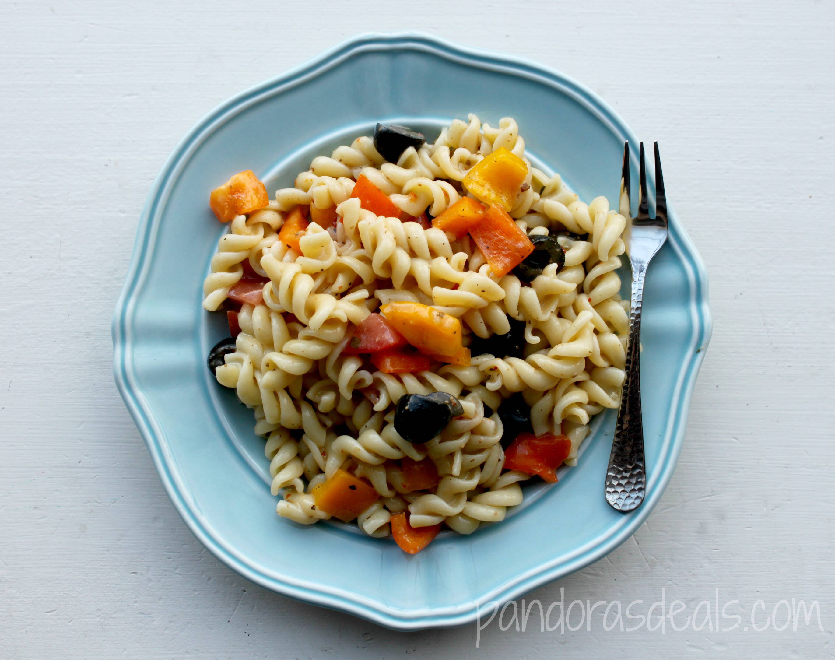 Zesty Summer Pasta Salad Recipe - See Mom Click