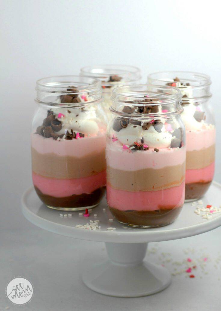 Valentine's Day Dessert: Easy Pudding Parfait - SMC