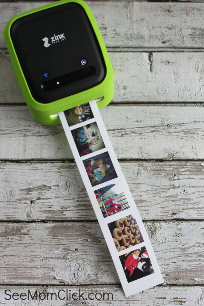 Holiday Card Display Craft & ZINK hAppy- SeeMomClick