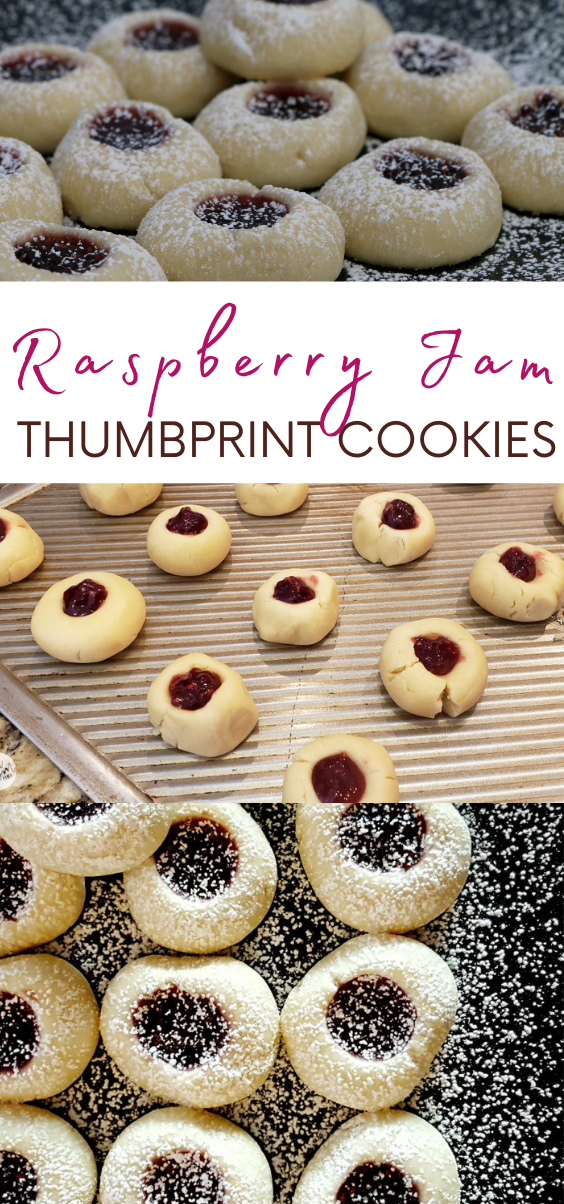 Raspberry Jelly Thumbprint Cookie Recipe - See Mom Click