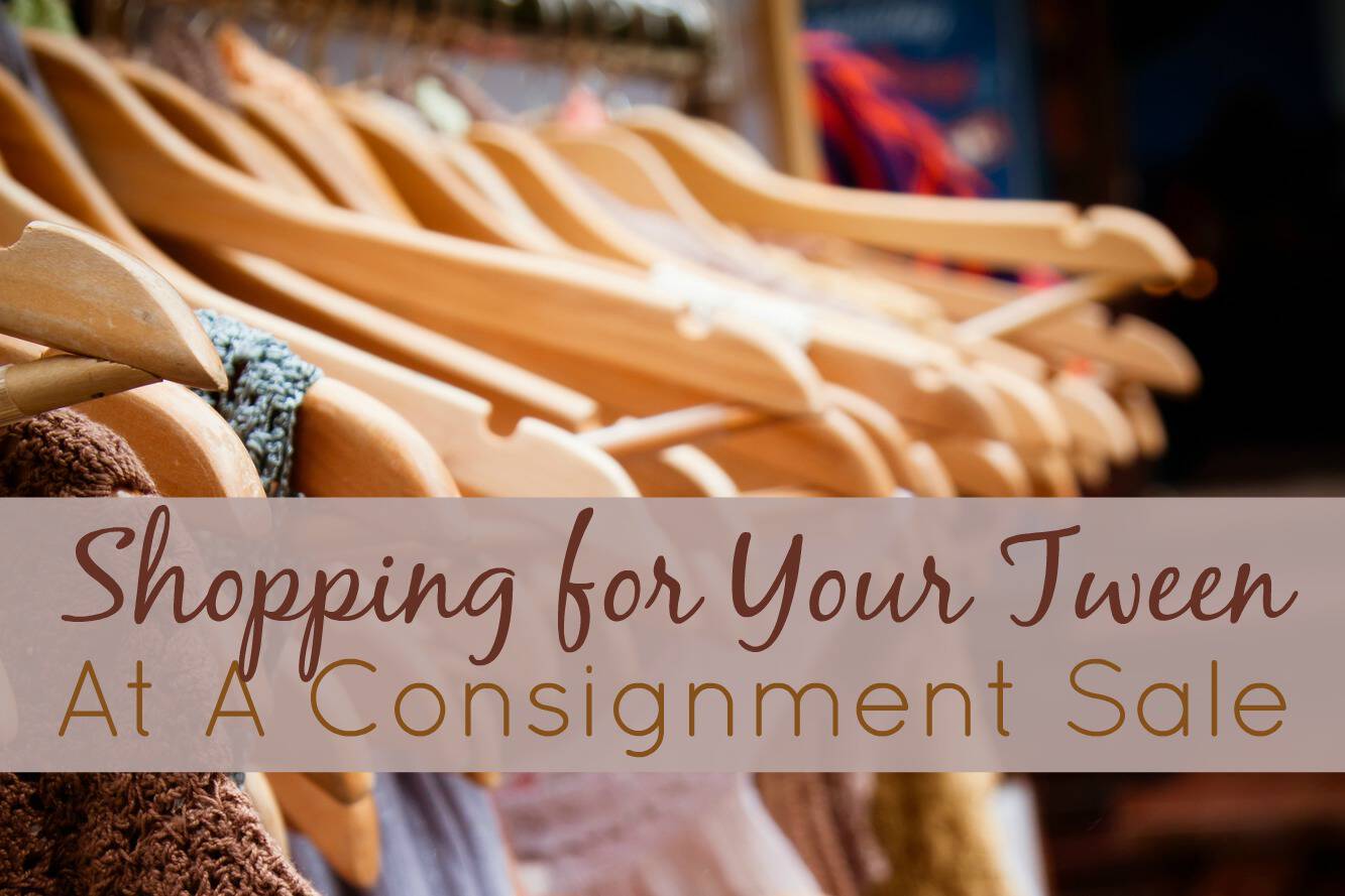 Shopping for Your Tween at a Consignment Sale - See Mom Click