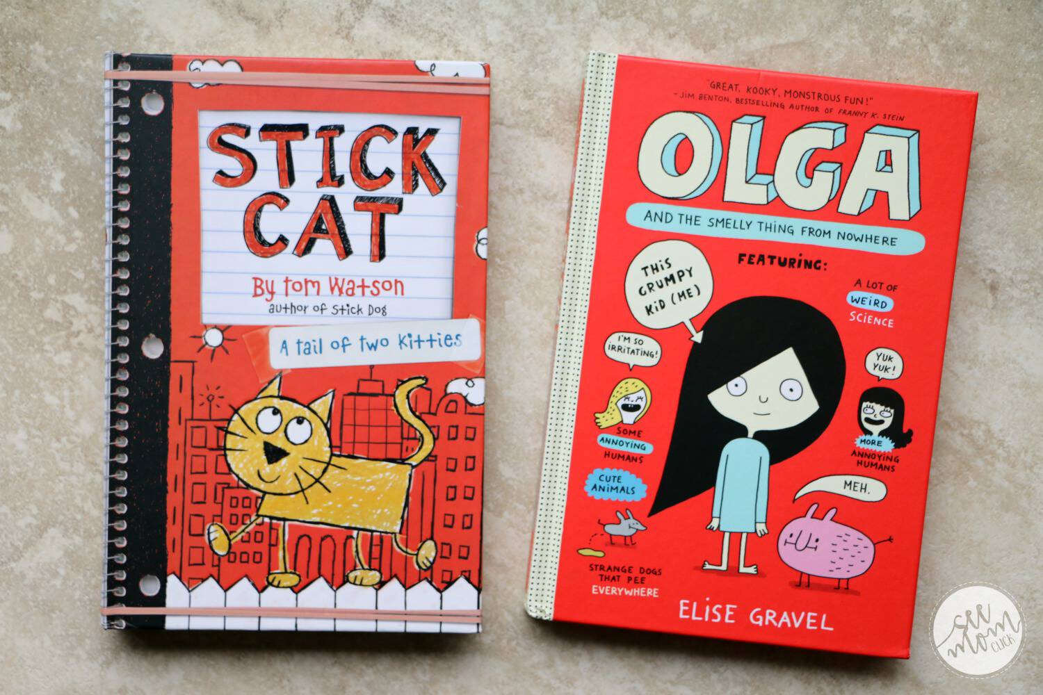 Olga and the Smelly Thing from Nowhere and Stick Cat: A Tail of Two ...