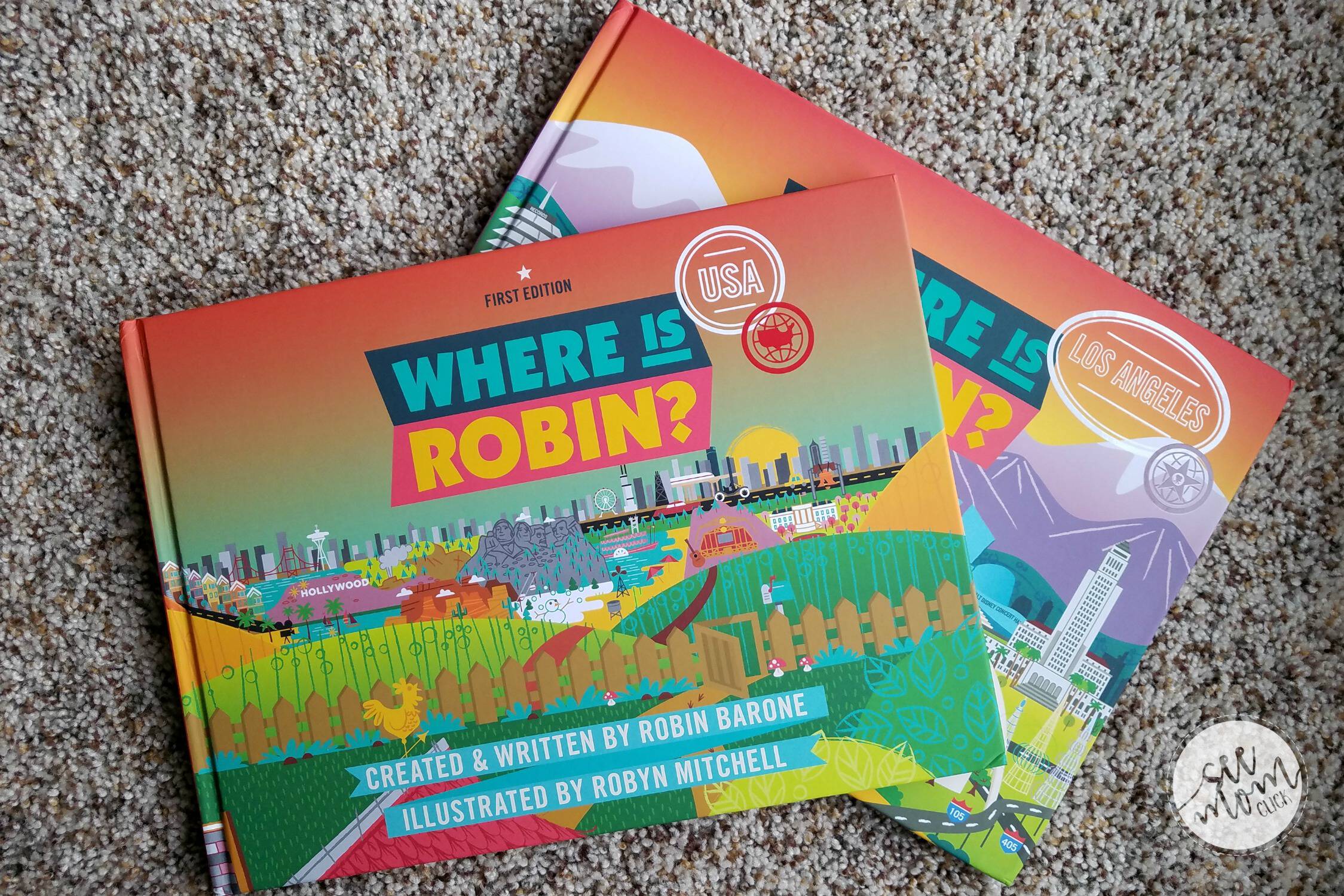 Where Is Robin? Travel Books for Kids - See Mom Click