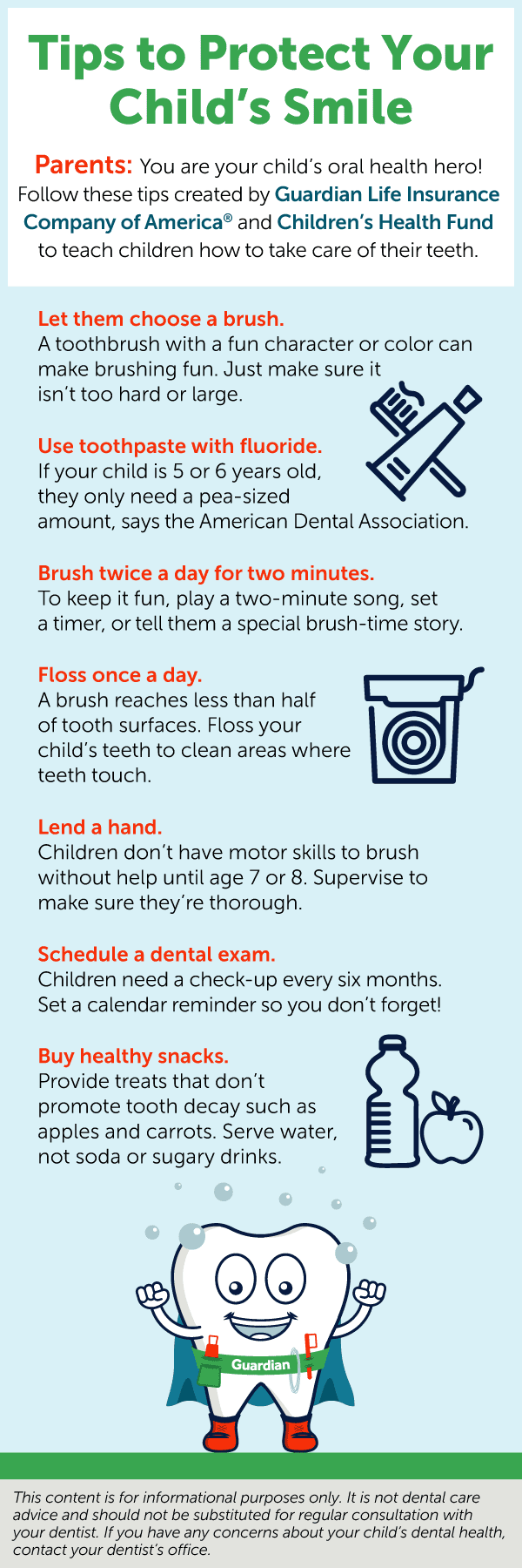 5 Ways to Protect Your Kids' Smiles: Be Your Child's Oral Health Hero ...