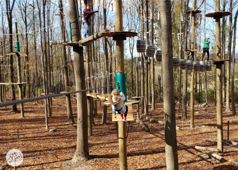 TreeTrekkers Frederick MD Outdoor Adventure Park | See Mom Click