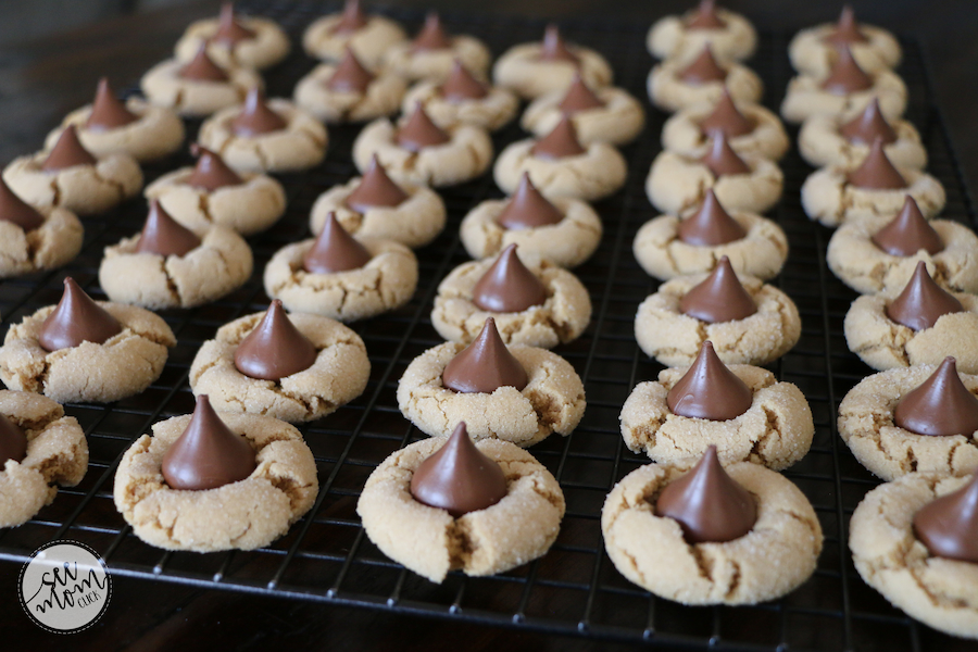 Classic Peanut Butter Blossom Cookies Recipe | See Mom Click